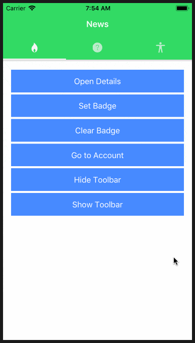 Swipeable Tabs Navigation With Ionic V3 Ionic Academyionic Academy