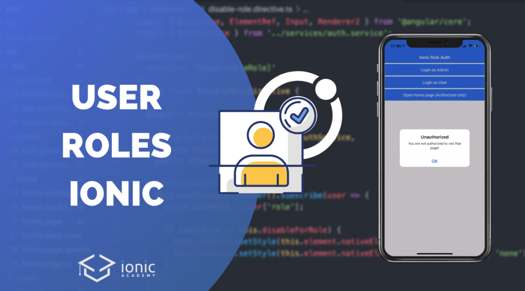 user-roles-ionic | Ionic Academy | Learn IonicIonic Academy | Learn Ionic