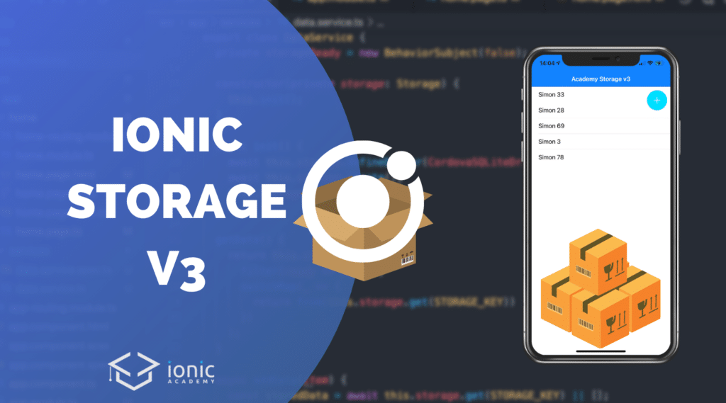 Ionic Storage V3 With Angular Ionic Academy Learn Ionicionic Academy Learn Ionic
