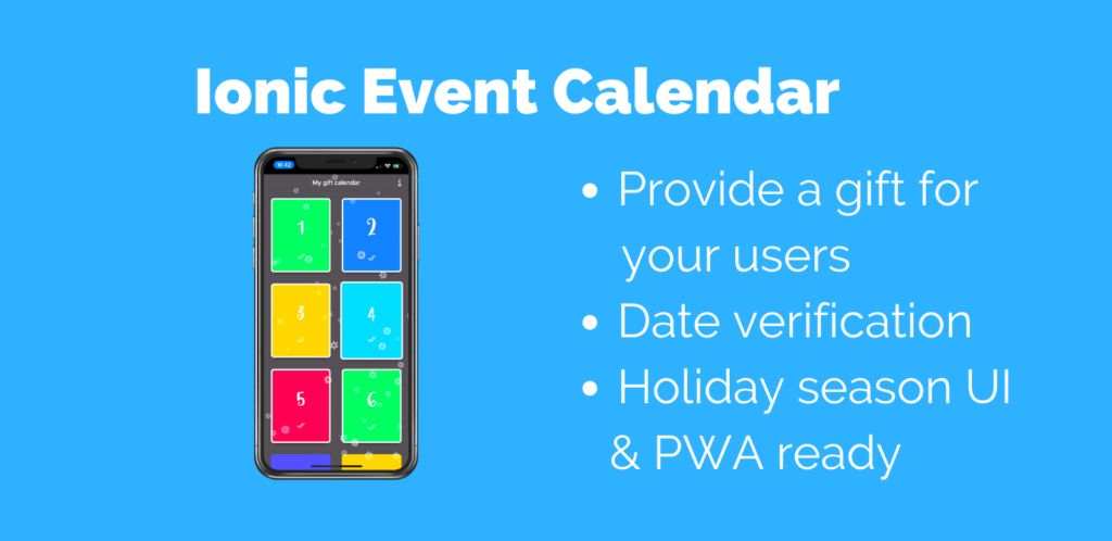 ionic-event-calendar | Ionic Academy | Learn IonicIonic Academy | Learn Ionic