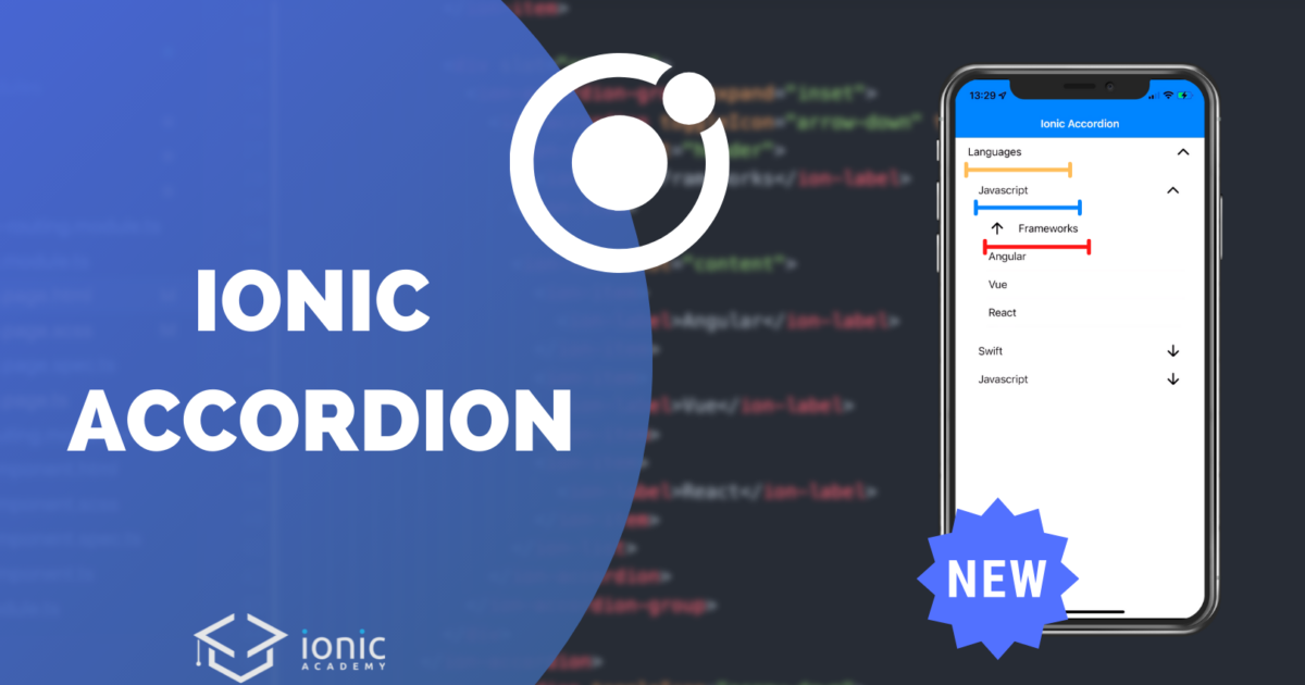How to use the Ionic 6 Accordion Component [v6] | Ionic Academy | Learn IonicIonic Academy ...