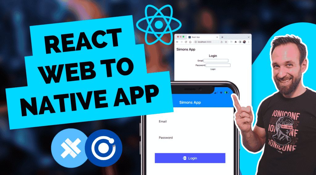 React Web To Native Capacitor Ionic Academy Learn Ionicionic Academy Learn Ionic