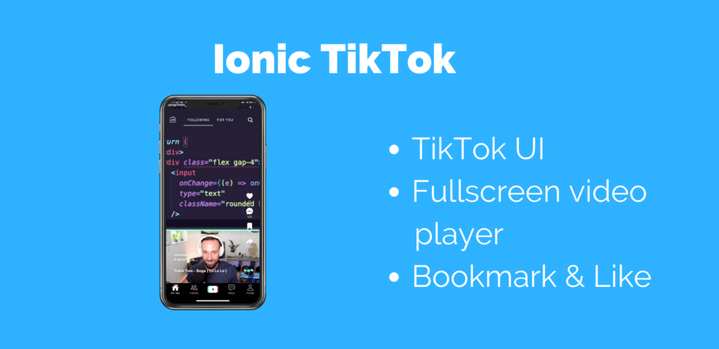 Ionic Tiktok Template Ionic Academy Learn Ionicionic Academy